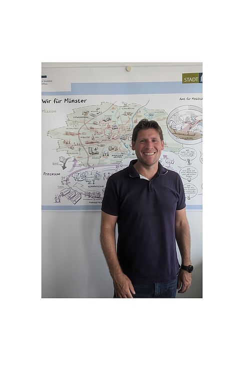 Neuer Abteilungsleiter Mobilität Christian Schmelter - ADFC Münsterland